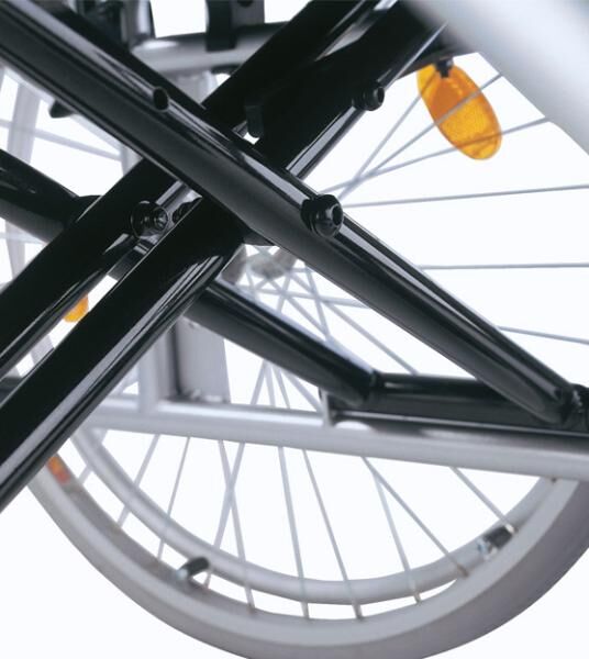 Bischoff & Bischoff Pyro Light Optima Leichtgewicht-Rollstuhl, Sitzhöhe und -tiefe einstellbar ...